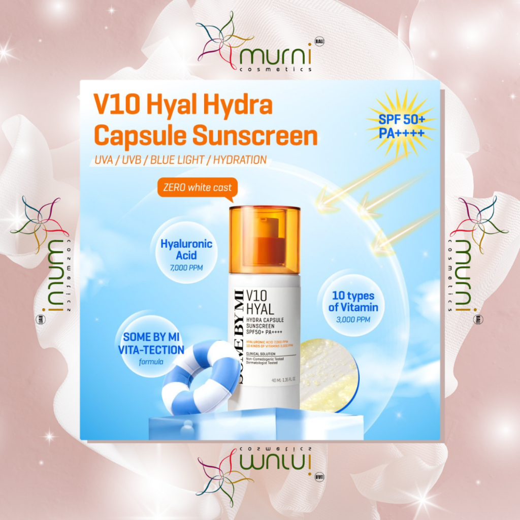 Jual SOME BY MI V10 HYAL HYDRA CAPSULE SUNSCREEN SPF50 PA++ 40ML ...