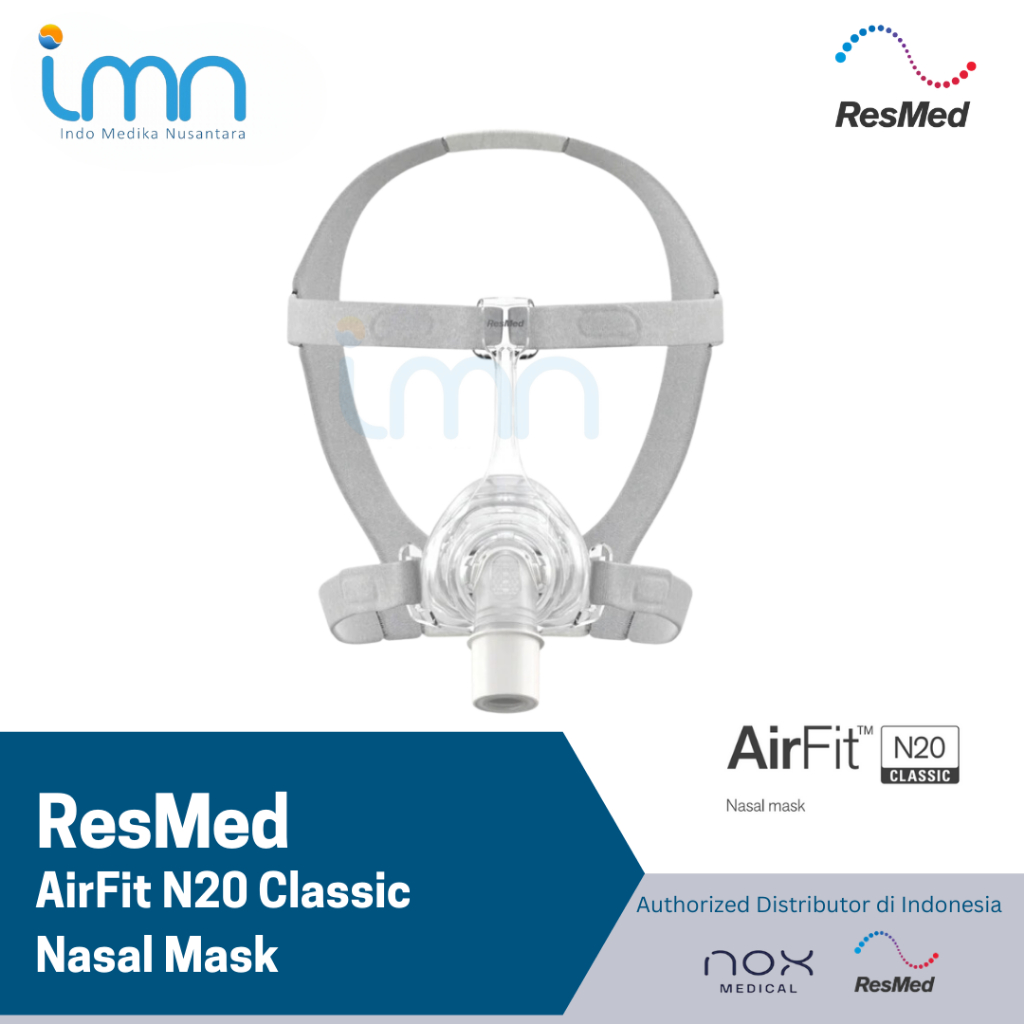 Jual ResMed AirFit N20 Classic Nasal Mask- CPAP Mask | Shopee Indonesia