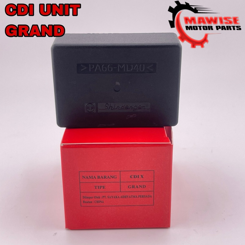 Jual CDI GRAND / SUPRA SHINDENGEN GRADE A - DIGITAL CDI HONDA GRAND ...