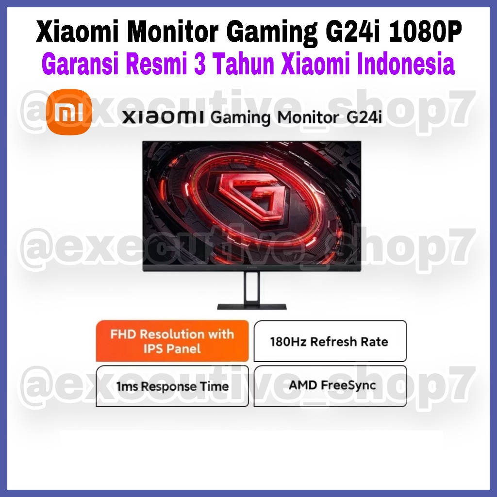 Jual Monitor Gaming G24i 1080P - Garansi Resmi 3 Tahun Indonesia ...