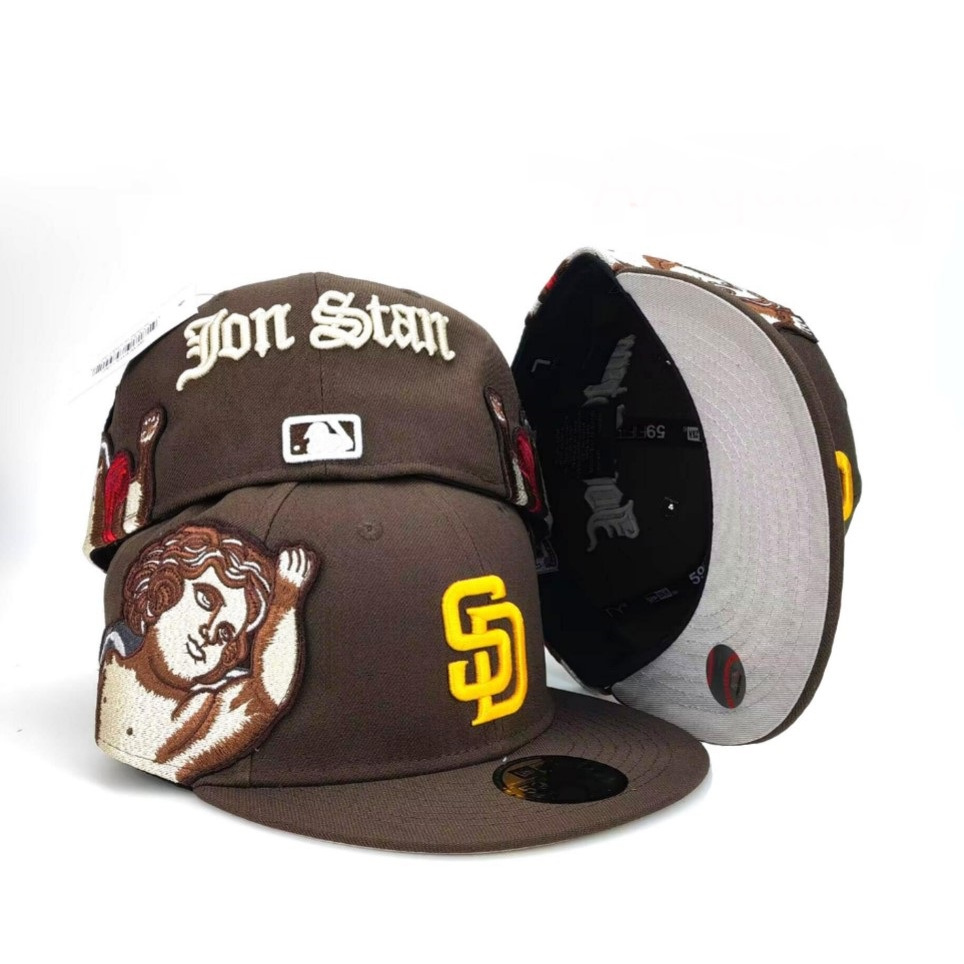 Jual Topi Snapback Fitted San Diego Padres Jon Stan Brown White Kids ...