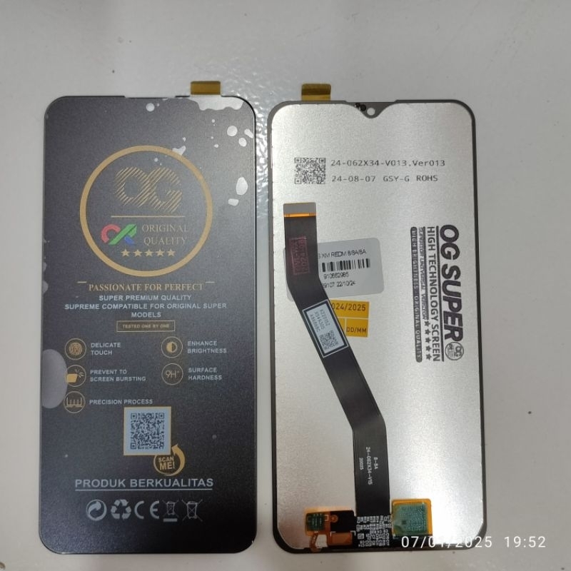 Jual LCD + TOUCHSCREEN XIAOMI REDMI 8/REDMI 8A/REDMI 8A PRO BLACK (OG ...
