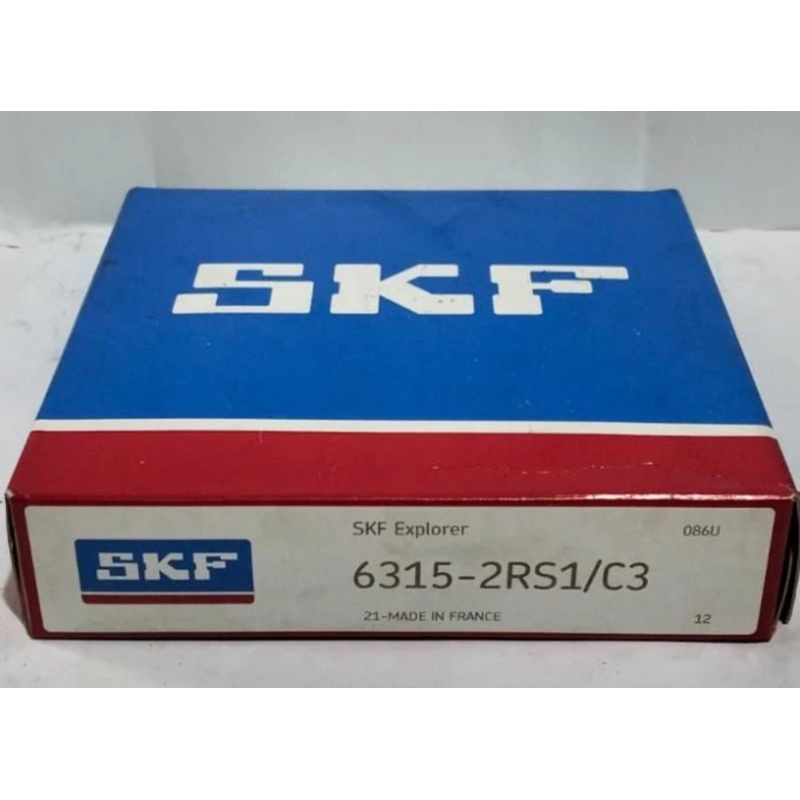 Jual BEARING 6315 2RS C3 SKF ( tutup karet) | Shopee Indonesia