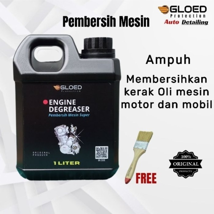Jual Gloed Engine Degreaser/ Pembersih mesin / Pembersih kerak mesin motor dan mobil 1 Liter ...