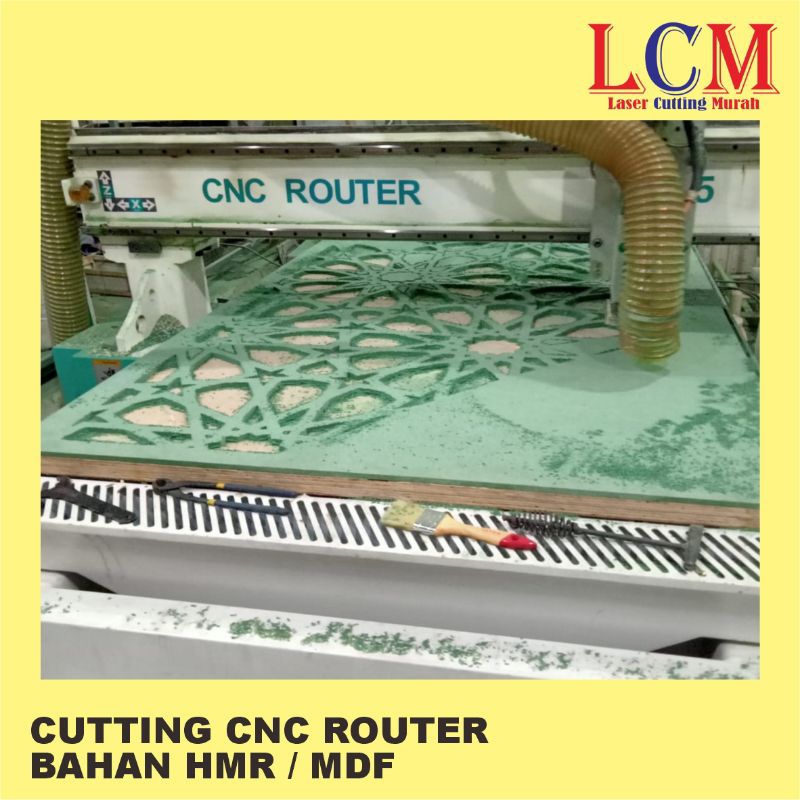 Jual CNC Router Cutting Bahan MDF dan HMR | Jasa Cutting MDF/HMR ...