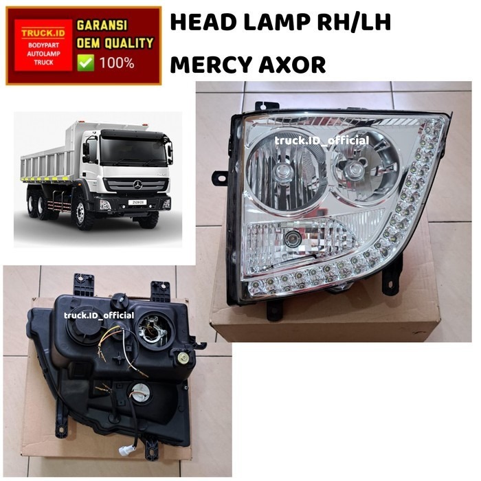Jual LAMPU DEPAN HEADLAMP HEAD LAMP MERCY AXOR | Shopee Indonesia