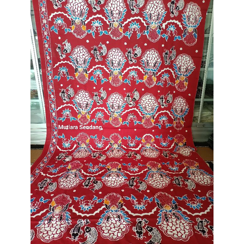 Jual Batik Tulis Lamongan motif bandeng lele mahkota | Shopee Indonesia