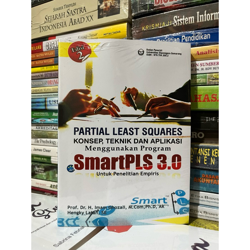 Jual Buku Konsep Teknik dan Aplikasi Menggunakan Program Smart PLS 3.0 - Prof. Imam Ghozali ...