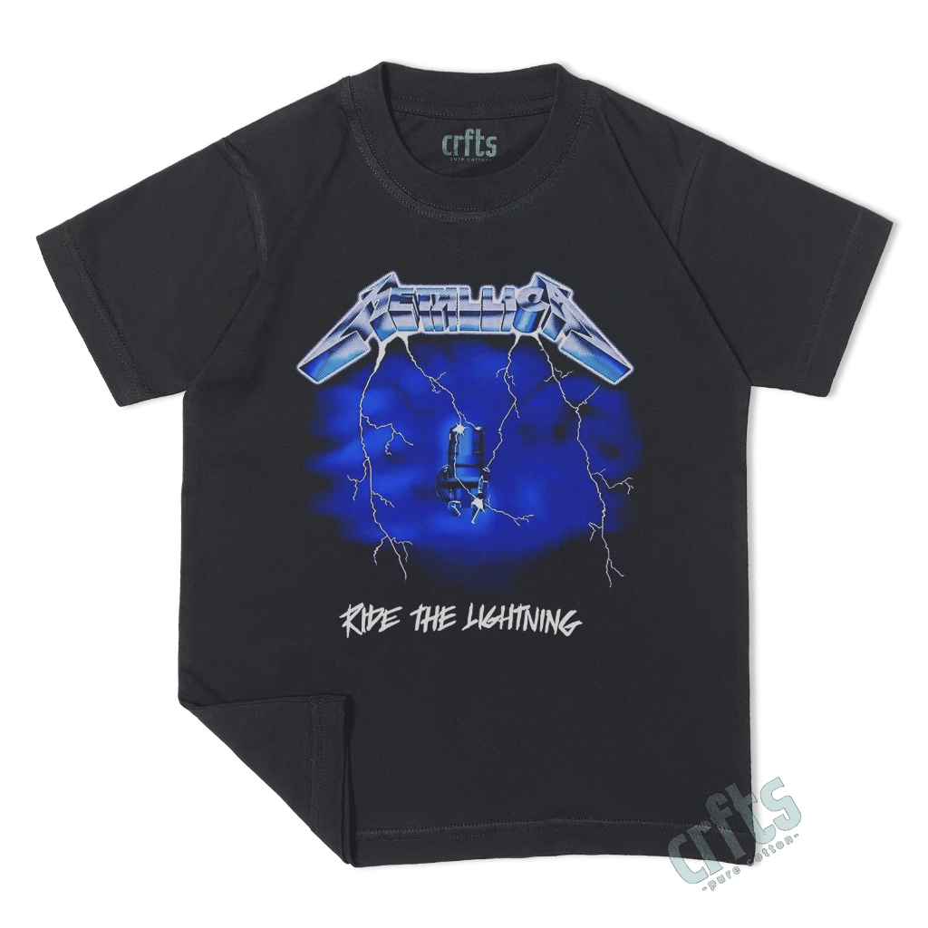 Jual Kaos Band Anak Motif METALLICA - Ride The Lightning T Shirt ...