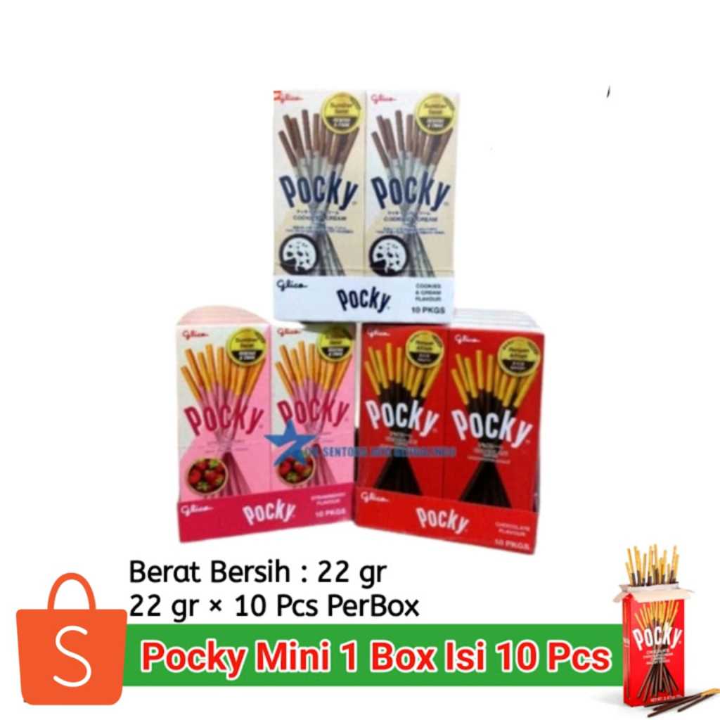 Jual POCKY MINI 22 GR HALF | Shopee Indonesia