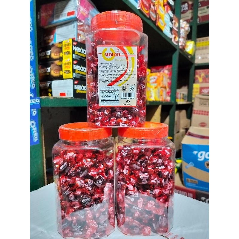 Jual Permen Union Hacks Mint Pedas Toples ( isi 210 butir ) | Shopee ...
