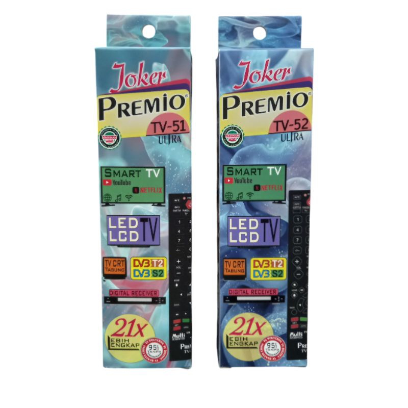 Jual REMOT TV MULTI Universal TV TABUNG / LCD / LED REMOT MULTI JOKER ...