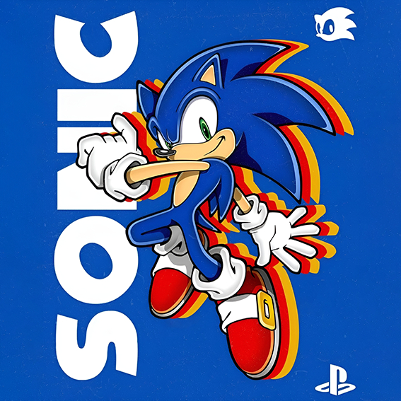Jual Sablon Gosok - SONIC - Siap Setrika - Sablon Desain Lengkap ...
