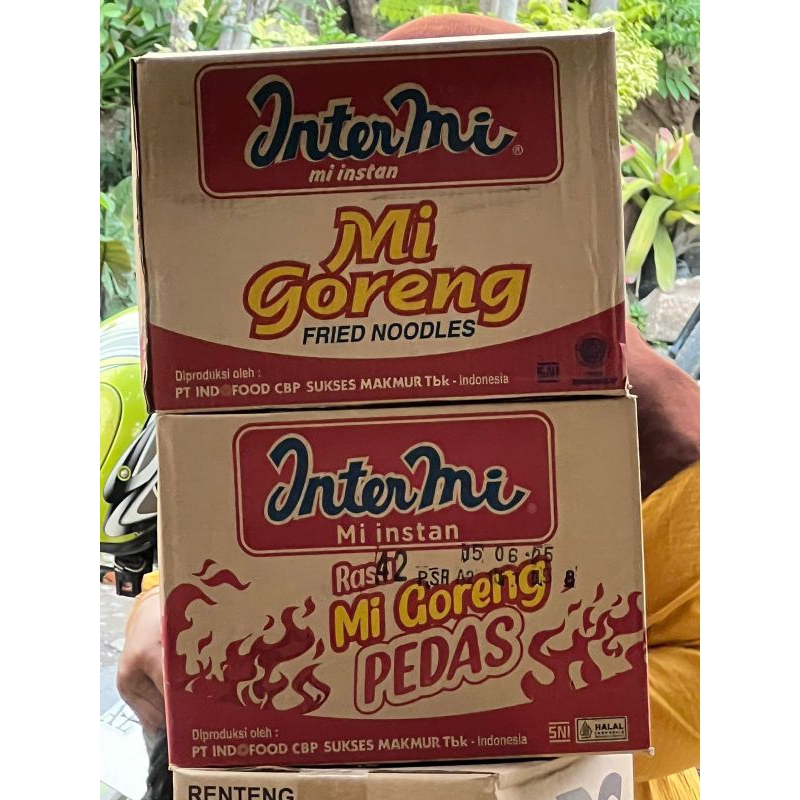 Jual INTERMIE GORENG ORI DAN PEDAS 1 DUS isi 40 pcs | Shopee Indonesia