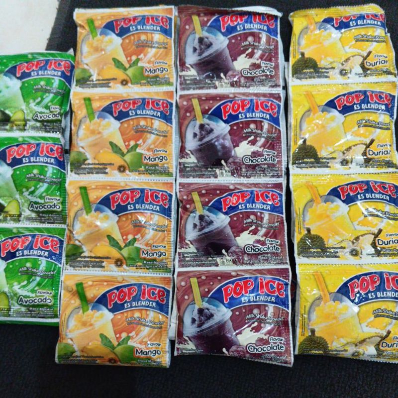 Jual eceran pop ice renceng isi 10pcs | Shopee Indonesia