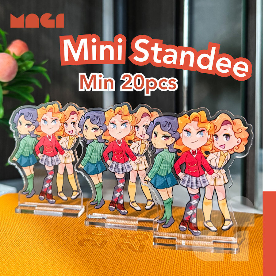 Jual MIN 20pcs - Standee Mini Figure Akrilik Custom (Kpop, Anime, dll ...