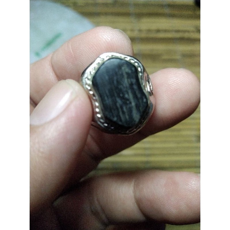 Jual batu posil kelor hitam model terompah natural unik dan antik ...