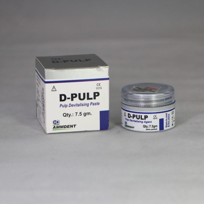 Jual D-PULP - Pulp Devitalising Paste / Pasta Devitalisasi Pulpa ...