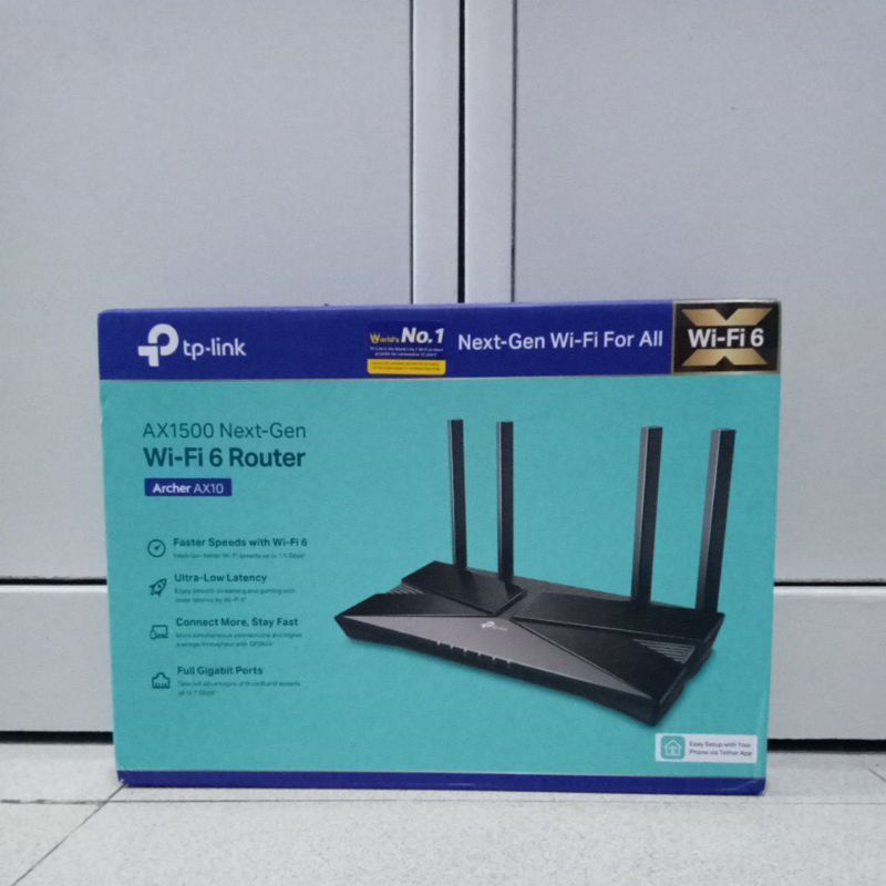 Jual TP-LINK ARCHER AX10 AX1500 NEXT GEN WIFI 6 ROUTER GARANSI RESMI ...