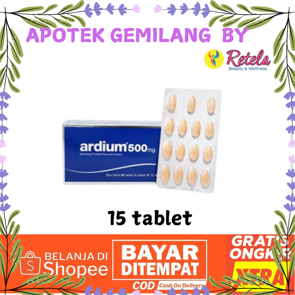 Jual ARDIUM 500MG 1 BLISTER 15 TABLET | Shopee Indonesia