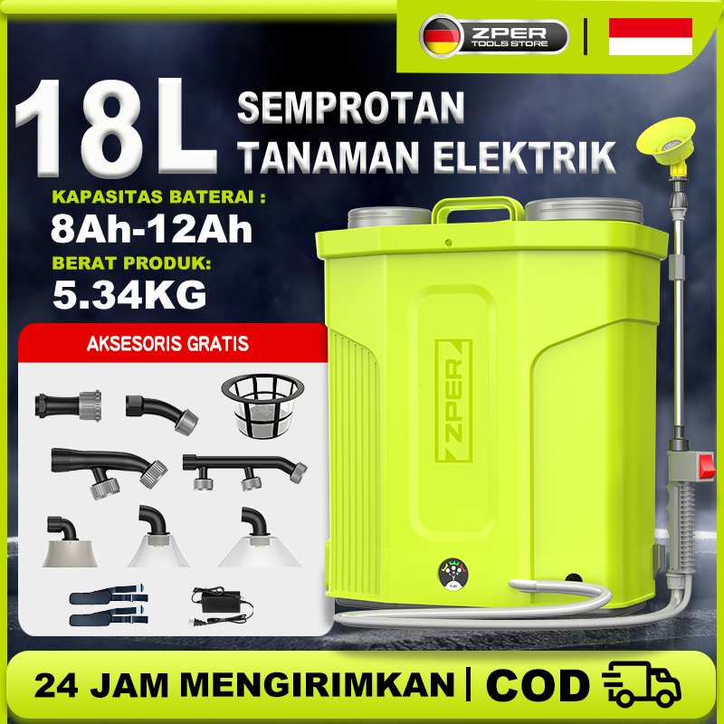 Jual 【COD】ZPER Tangki Sprayer Manual 18 Liter Alat Semprotan Hama Padi ...