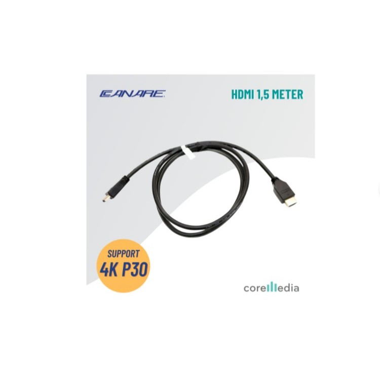 Jual Canare Full HDMI to Full HDMI Cable 1.5 meter | Shopee Indonesia
