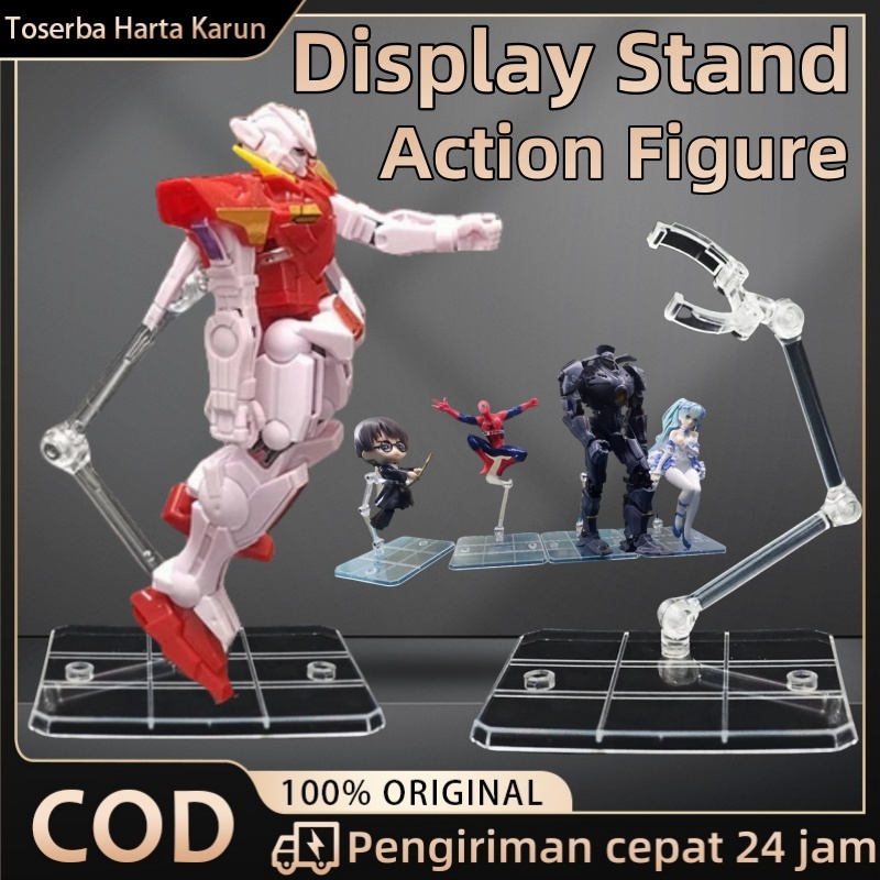 Jual Stand Base Bracket Gundam SHF SD HG RG SIC Robot 1/144 Display ...
