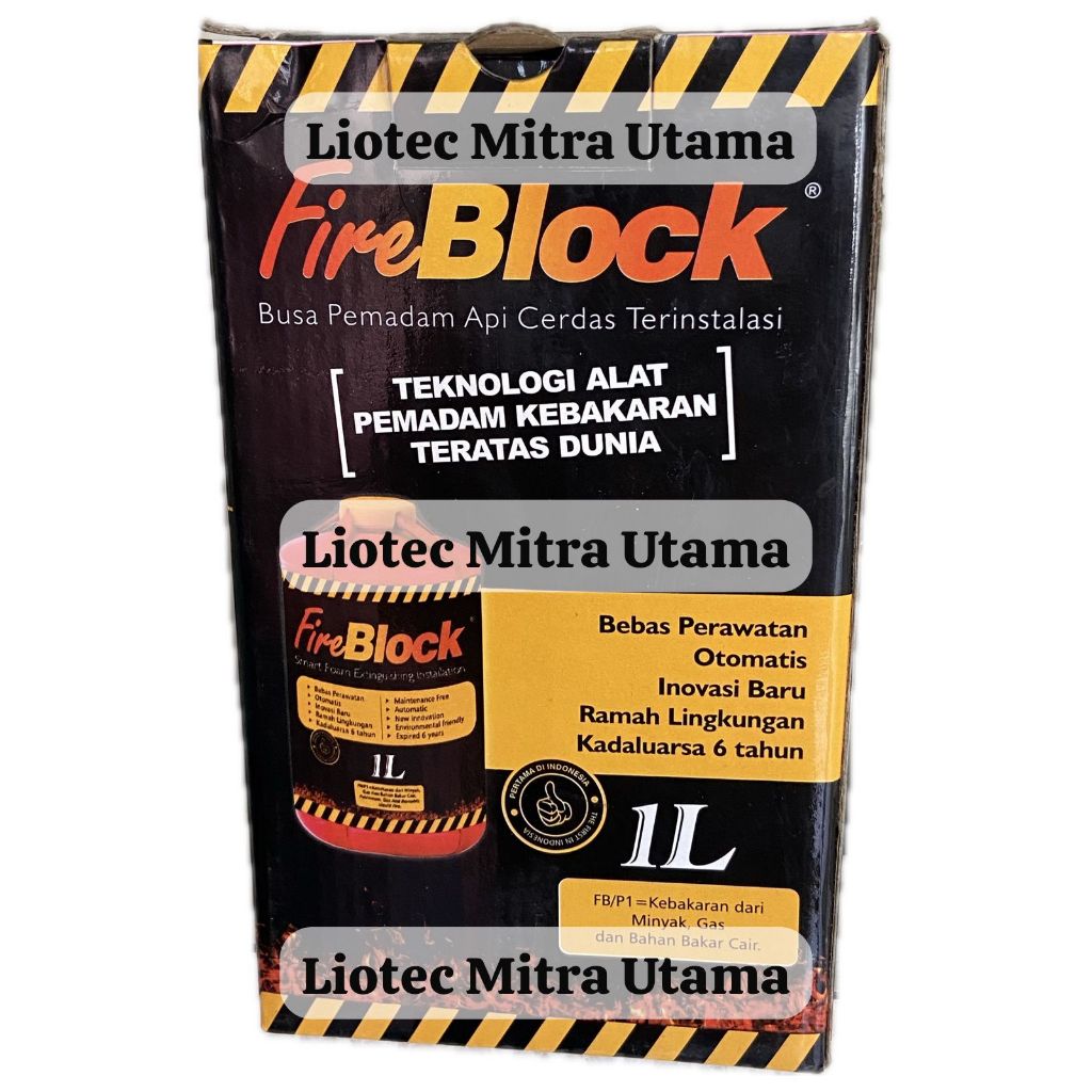 Jual Fireblock 1L FB P1 Pemadam Api Ringan APAR Lempar - Stok Lama ...