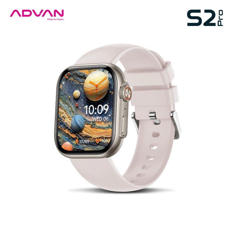 Jual ADVAN Smartwatch S2 Pro AMOLED 1.95" Clear Display Ai Voice ...