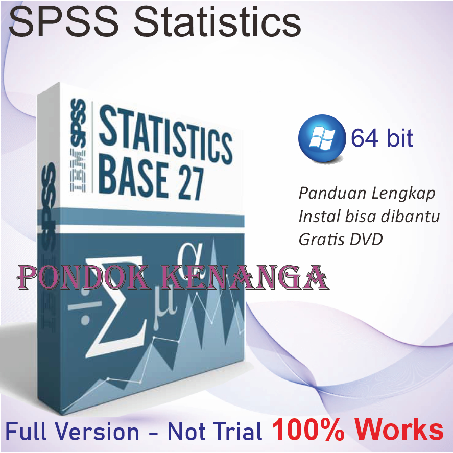 Jual IBM SPSS Statistics 27.0.1 - Full Version | Shopee Indonesia
