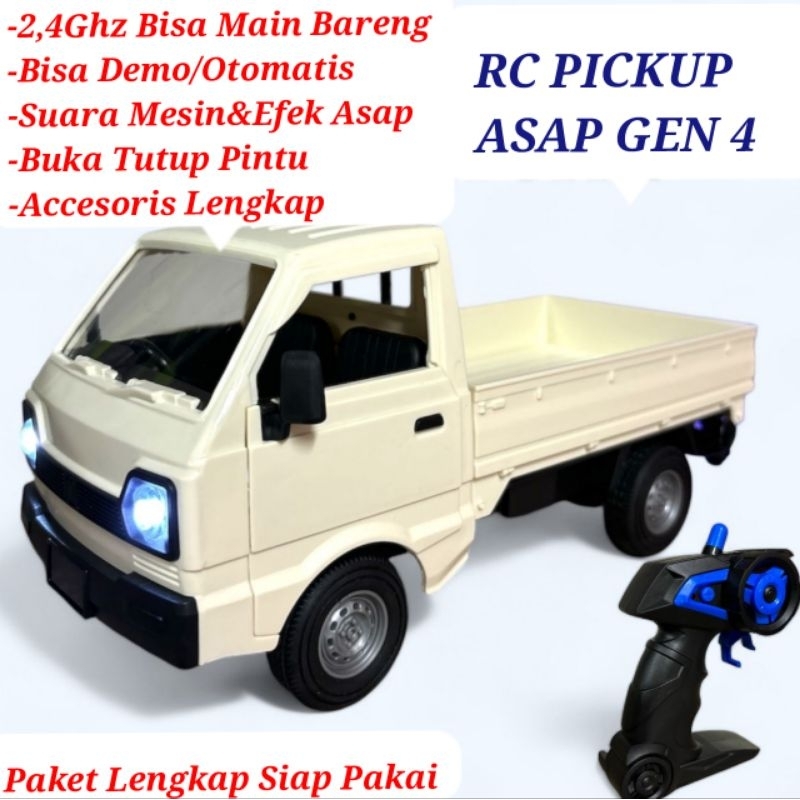 Jual Mobil Remote Control RC PICKUP SUARA MESIN DAN EFEK ASAP GENERASI ...