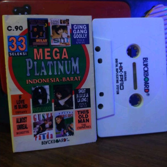 Jual kaset pita Mega platinum Indonesia-barat | Shopee Indonesia