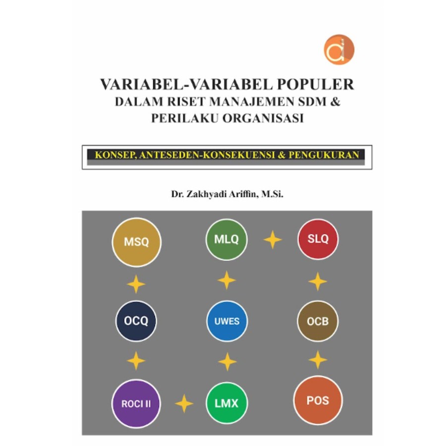 Jual Buku Variabel-Variabel Populer Dalam Riset Manajemen SDM ...