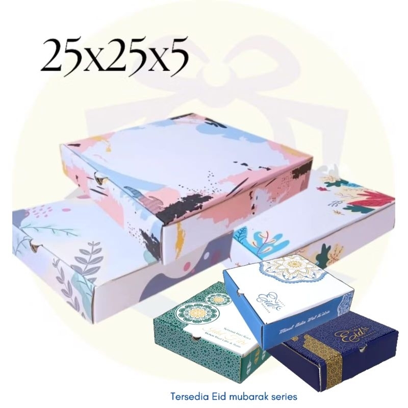 Jual box ukuran 25x25x5 cm, kardus kemasan/box motif/gift box/box pizza ...