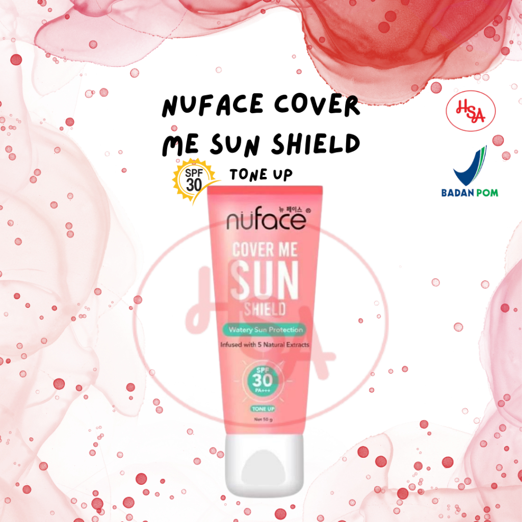 Jual Nuface Sunscreen Cover Me Sun Shield Tone Up SPF 30 PA ...