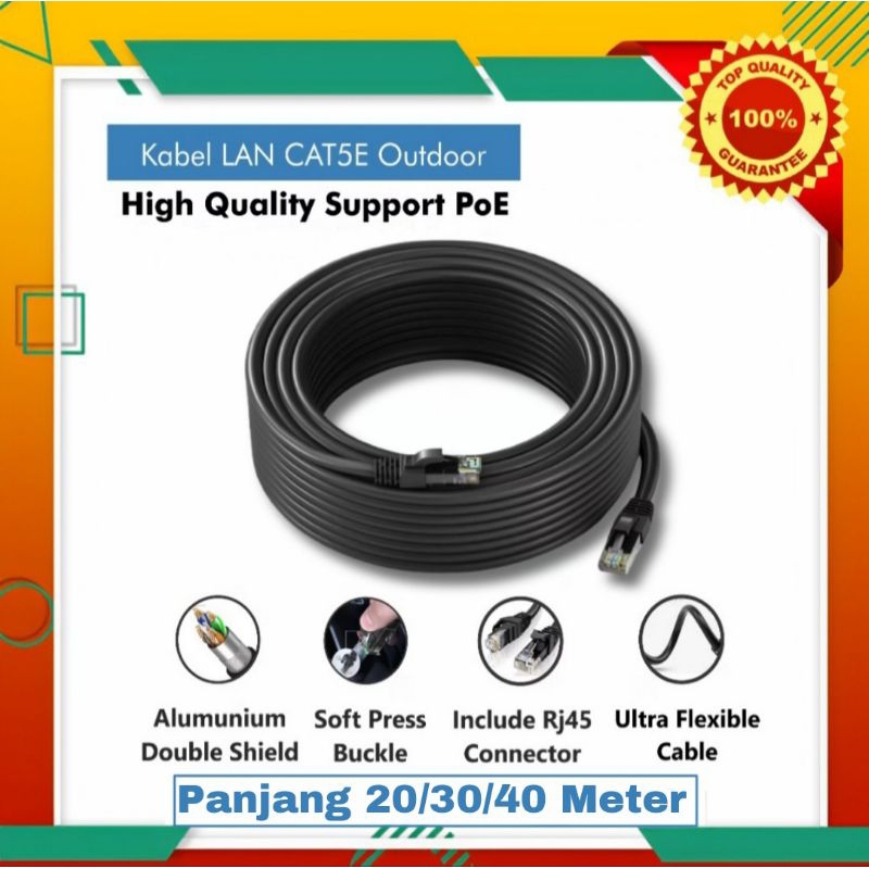 Jual Kabel LAN Outdoor CAT5E SPECTRA STP FTP Support POE High Qualïty ...