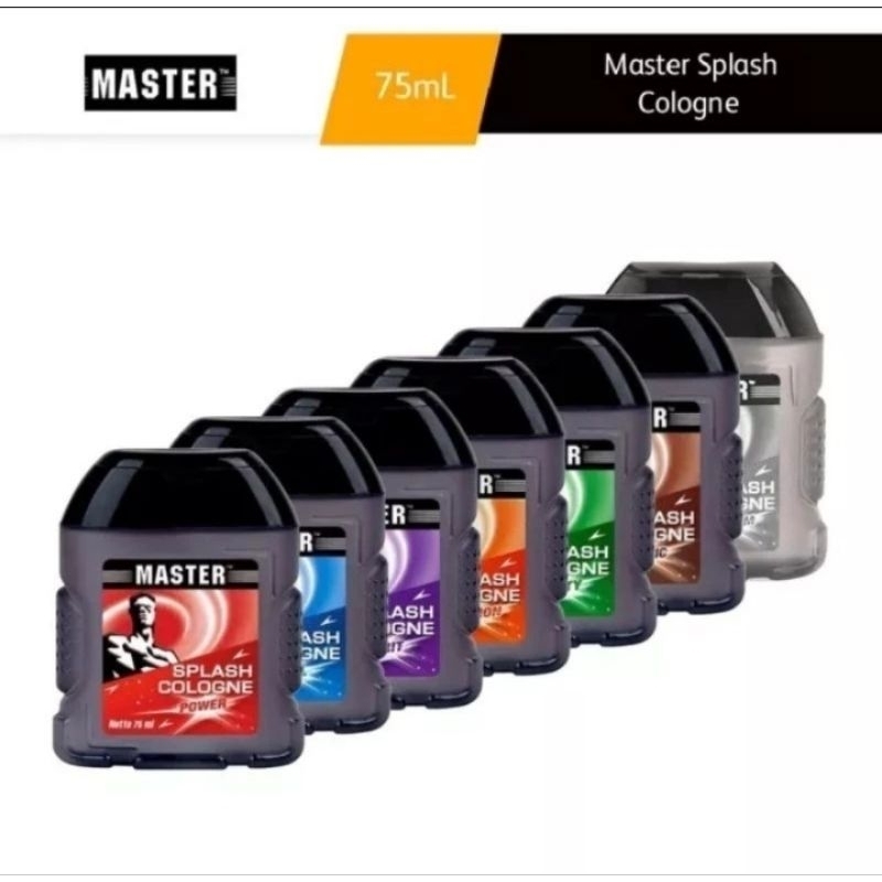 Jual master splash cologne 75ml (rijek kemasan printing) | Shopee Indonesia
