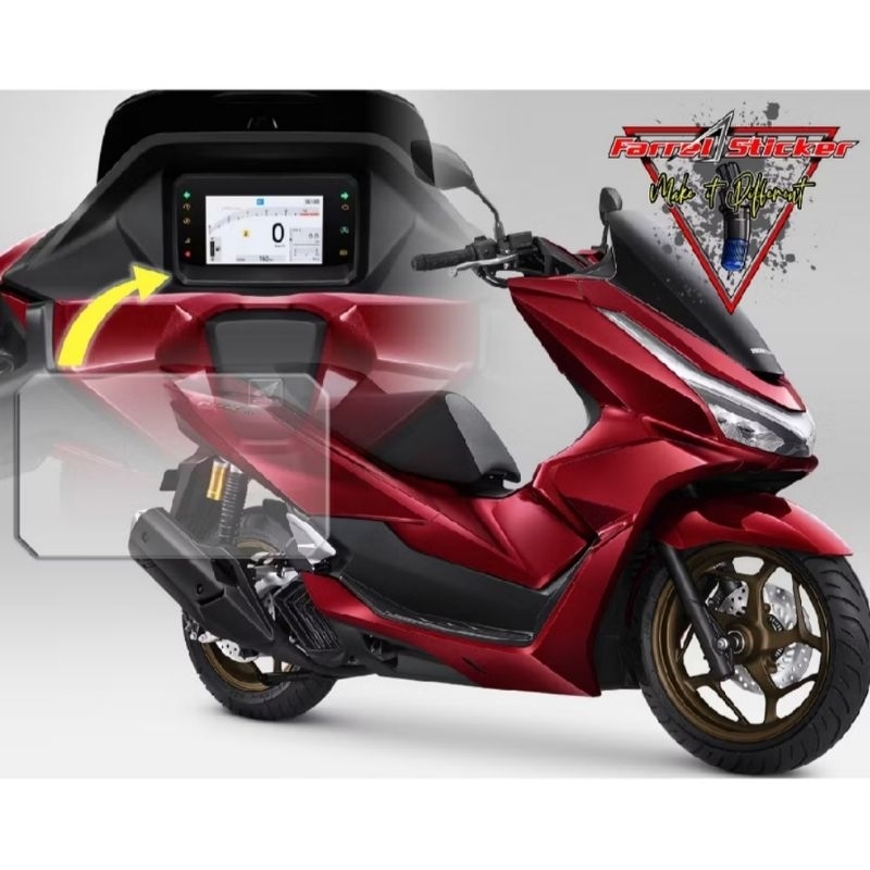 Jual Stiker Anti gores Spido PCX 160 Roadsyne Antigores Spidometer PCX ...