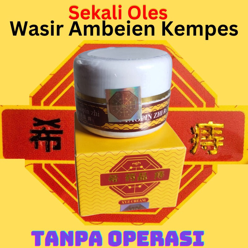 Jual XI YAOPIN ZHI Salep Atasi Ambeien Wasir Kempes Tanpa Operasi ...