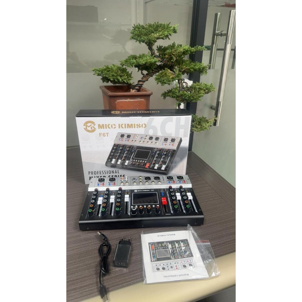 Jual MIXER F6T/F8T audio mixer professional Sound equalizer F6T/F8T 6/4 ...