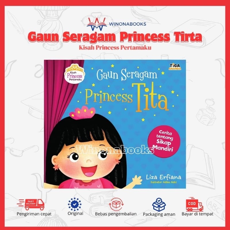 Jual Seri kisah princess pertamaku Buku Dongeng Anak Gaun Seragam ...