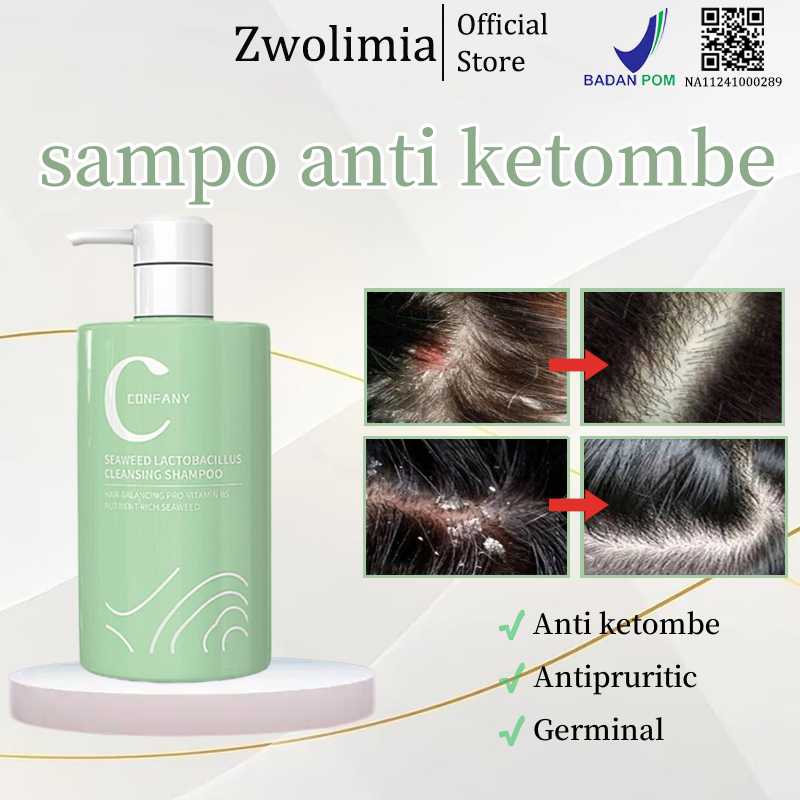 Jual Zwolimia Shampo Anti Ketombe Obat Ketombe Sampo Penghilang Ketombe Anti Gatal Shampoo Sea ...