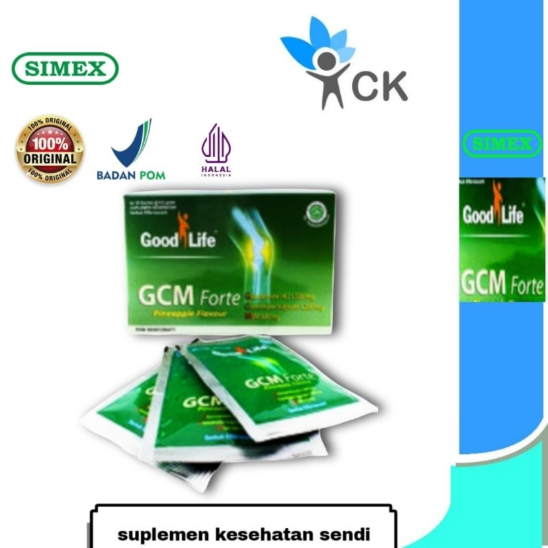 Jual GOOD LIFE GCM FORTE BOX ISI 30 SACHET | Shopee Indonesia
