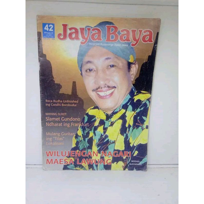 Jual MAJALAH JAYA BAYA JUNI 2007 | Shopee Indonesia