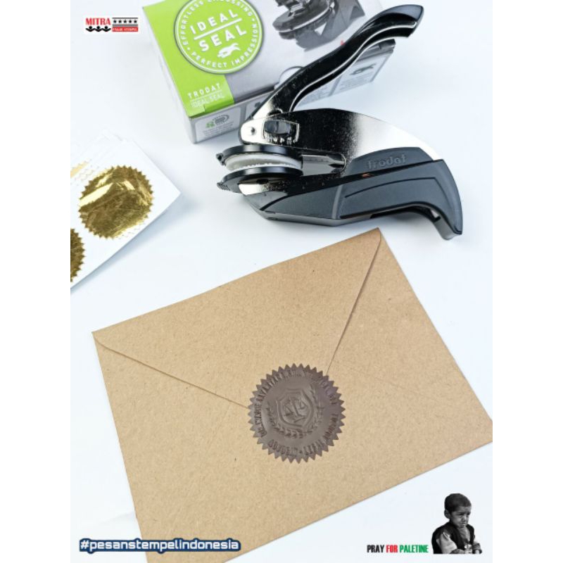 Jual STEMPEL TRODAT EMBOSS STEMPEL TIMBUL | Shopee Indonesia