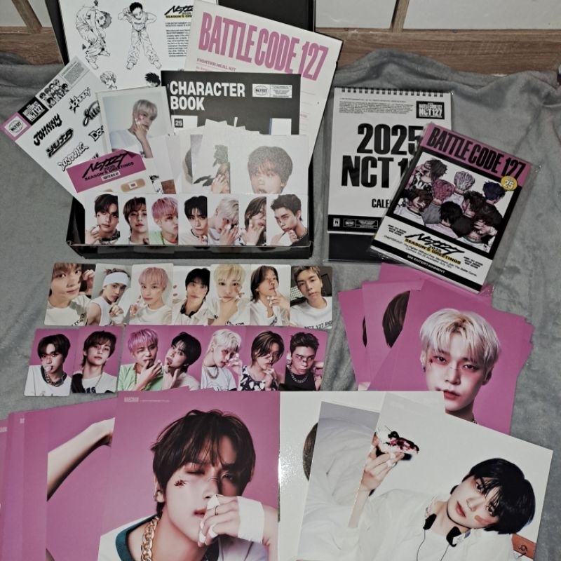 Jual Ready Stock NCT 127 BATTLE CODE SEASON'S GREETINGS 2025 SG25 DIARY ...