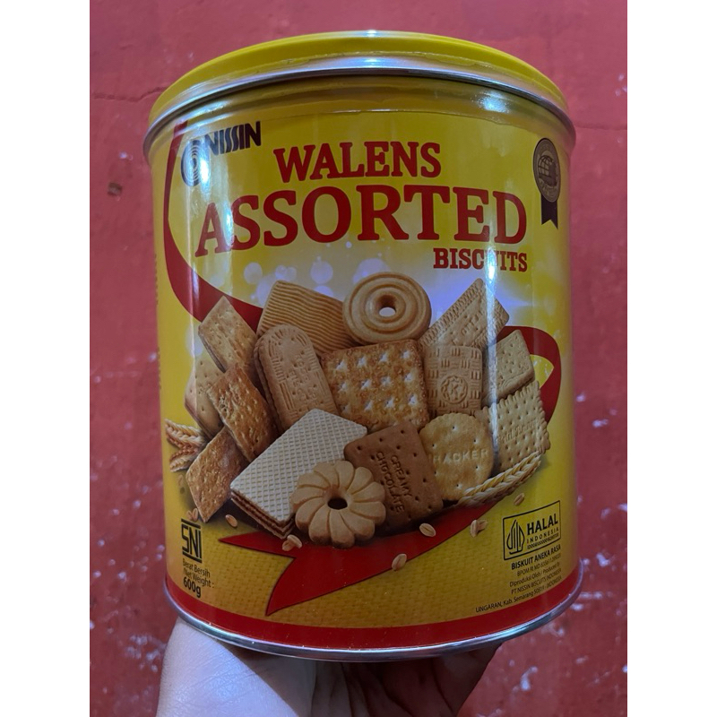 Jual Nissin Walens Assorted Biscuits 600g | Shopee Indonesia
