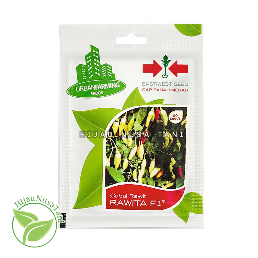 Jual Benih Cabai Rawit RAWITA F1 Cap Panah Merah East West Seed ( 50 ...
