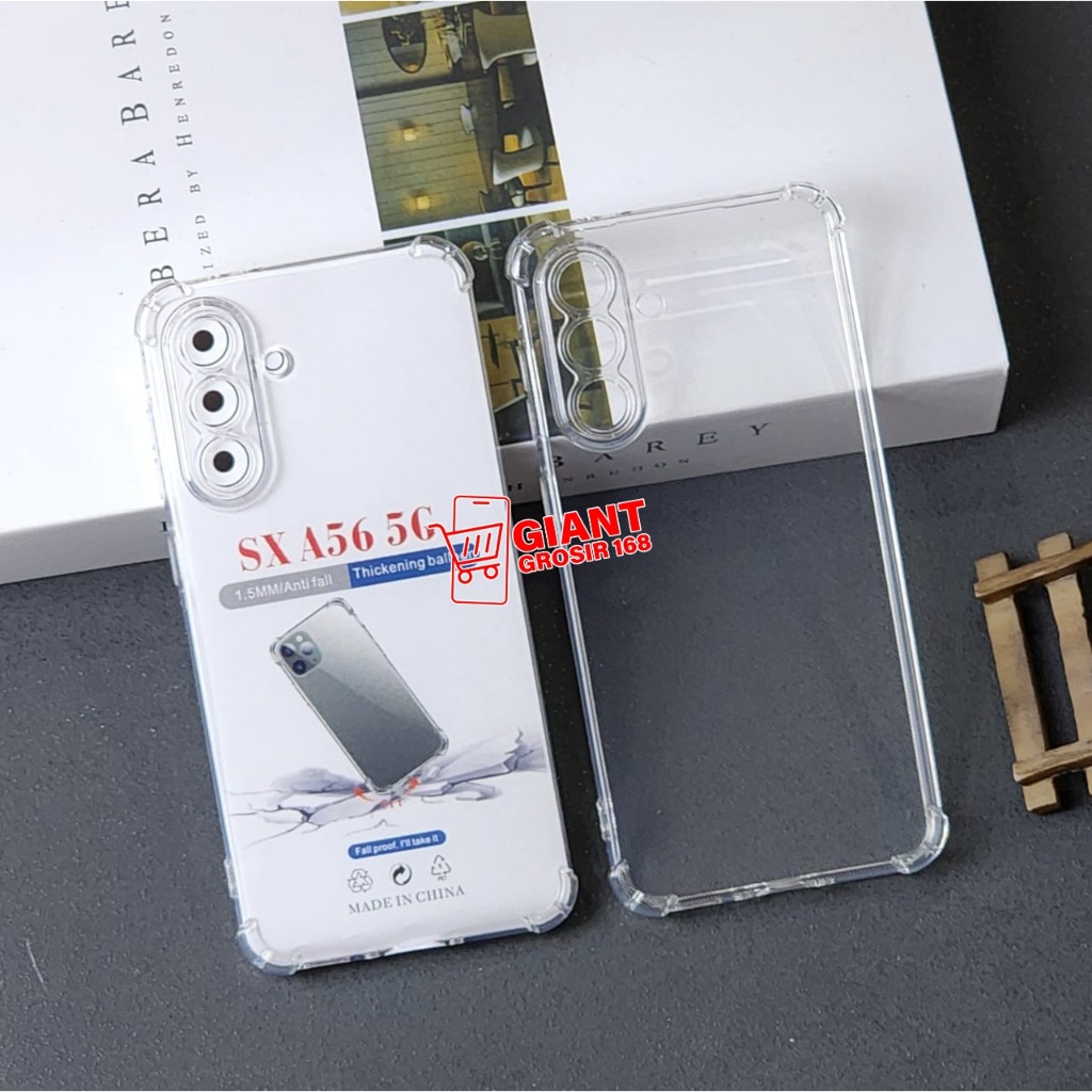 Jual SAMSUNG A56 5G CASE BENING CRACK PREMIUM SILIKON BENING TRANPARAN ...