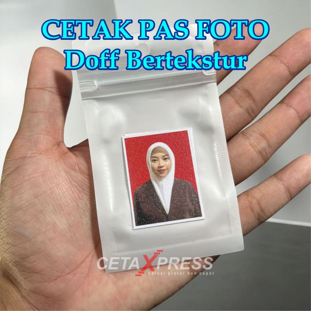 Jual CETAK PAS FOTO DOFF TEKSTUR 3X4 & 4X6 | Shopee Indonesia
